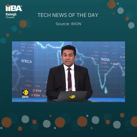 Video Iiba Rtp Chapter On Linkedin Tech News Of The Day 👩🏻‍💻 Ever Wonder How Geopolitical And