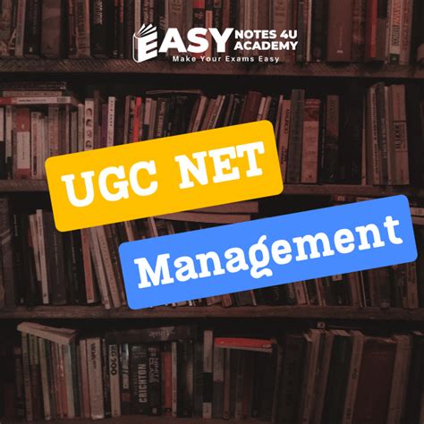 Ugc Net Management Ebooks And Pdf Notes Archives Easy Notes 4u Academy