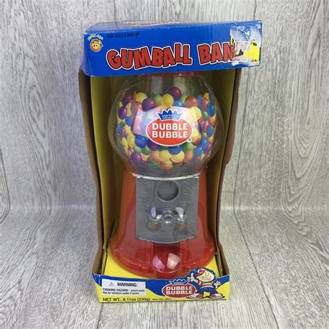 Classic Dubble Bubble Gumball Coin Bank £2052 Picclick Uk