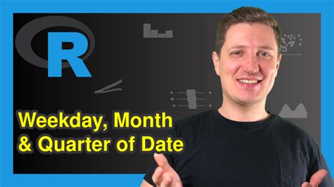 weekdays months quarters and julian r functions 4 example codes