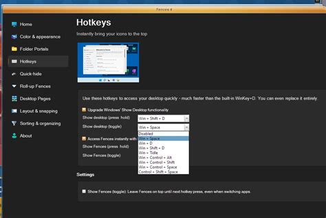 space bar loses typing function but temporarily hides fence shortcuts