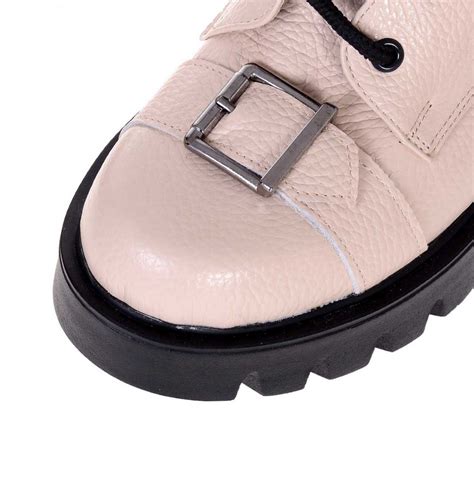 Bocanci Dama Piele Nude Talpa Groasa