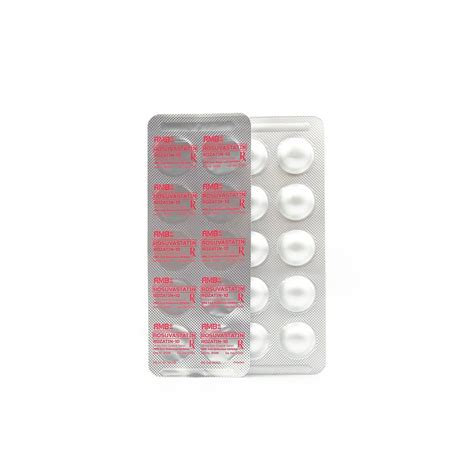 Rozatin-10 Rosuvastatin 10mg Film-Coated Tablet