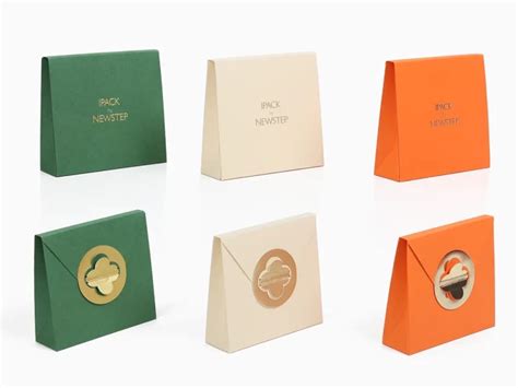 Lipstick And Perfume Sample Set Triangle Packaging Paper Bags Newstep