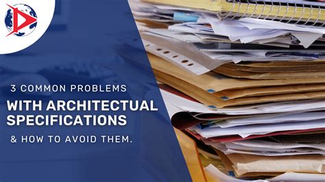 How To Avoid Common Architectural Specification Problems