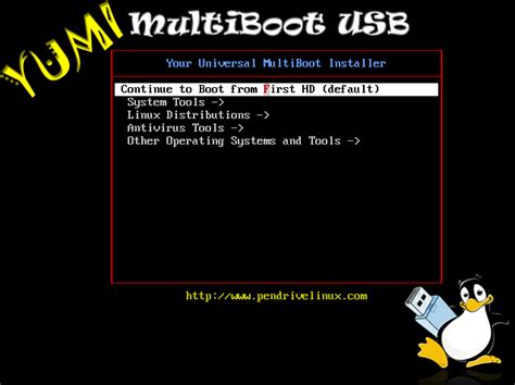 Bootfähiger USB Stick mit mehreren Systemen YUMI Multiboot USB Creator loggn de