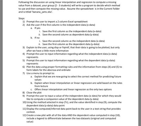 Solved Following The Discussion On Using Linear Chegg