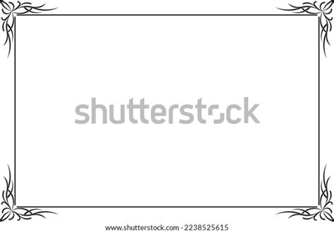 Rectangular Frame Border Vector Design Element Stock Vector Royalty Free 2238525615 Shutterstock
