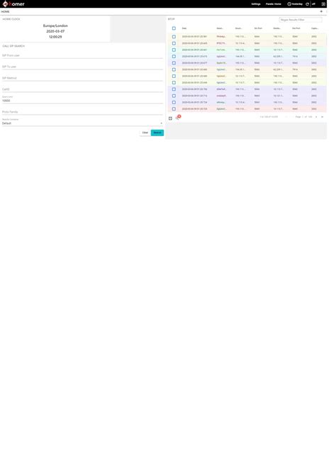 homer version 7 7 031 dashboard version · issue 392 · sipcapture