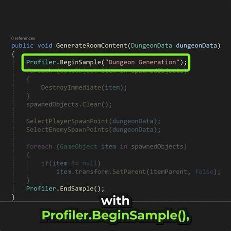 Measure Execution Time Of Your Methods With Profiler In Unity Youtube