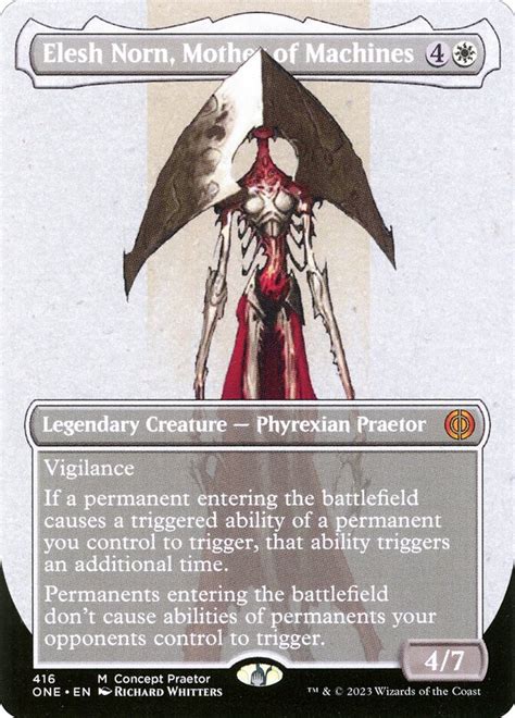 Commander Elesh Norn Mother Of Machines Deck By Esteve Ferré • Mtg Decks