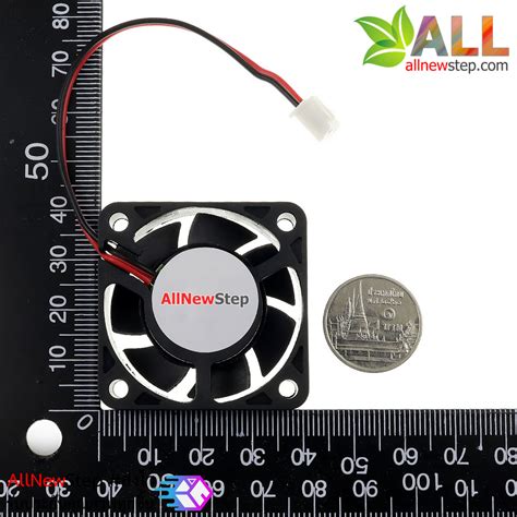 พัดลมระบายความร้อน 2 สาย พัดลม 4x4cm 5v Arduinoall ขาย Arduino ซื้อ Arduino อุปกรณ์ Arduino
