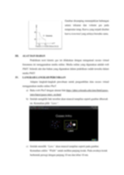 SOLUTION Laporan Praktikum Teori Kinetik Gas Hukum Babele Uas Studypool