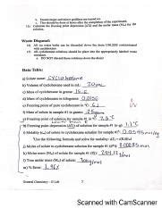 Calculate Freezing Point Depression & Molar Mass in Chemistry Lab | Course Hero