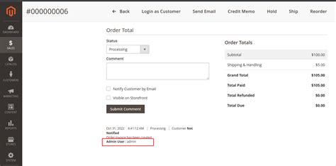 Magento 2 How To Bind Custom Text While Add Comment In Admin Sales Order View