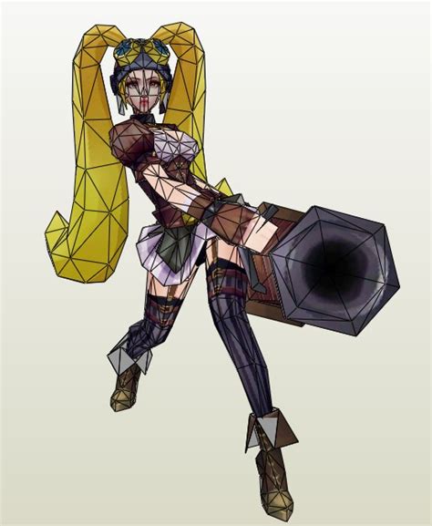 Layla Malefic Gunner Paper Craft Mypapercaft Net