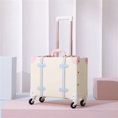 Rectangle Luggage On Wheels Luggage Stylish Luggage Suitcase Traveling