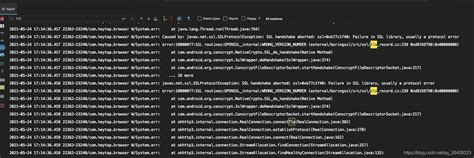 关于ok 报 ssl sslhandshakeexception handshake failed csdn博客