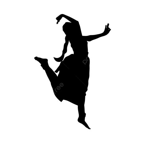 Indian Classical Dance Silhouette Png Vector Psd And Clipart With