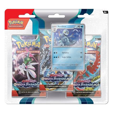 Antartica Libros Pokemon Tcg Pardox Rift 3 Pack