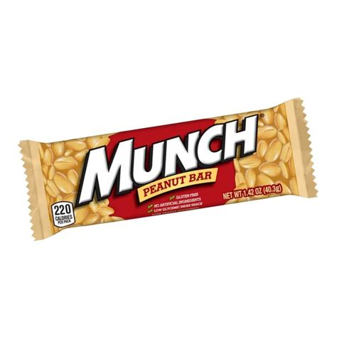 Munch Peanut Bar 1 42 Oz Snyders Candy