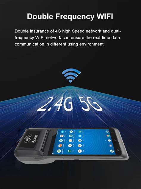 POS T PRO Handheld Android POS Terminal With Thermal Label And Receipt Printer