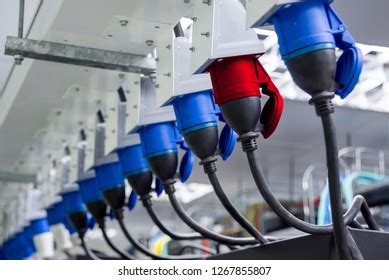 Electric Power Distribution Unit Plug Cable Stock Photo Shutterstock