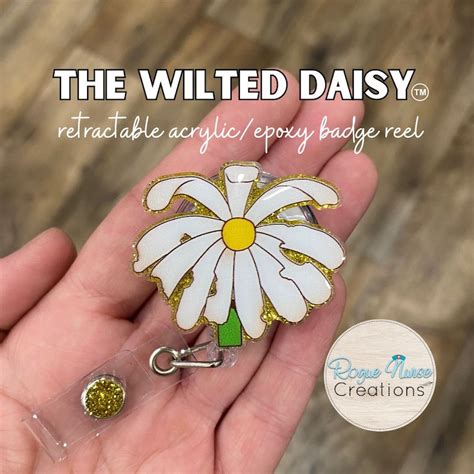 Wilted Daisy Award For Ordinary Nurses Etsy