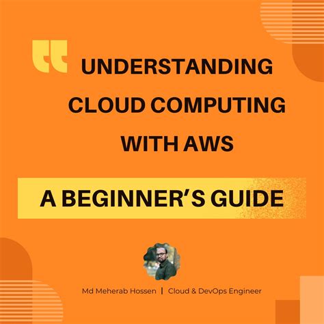 Aws Cloudcomputing Cloudengineer Techforbeginners Careergrowth Md Meherab Hossen