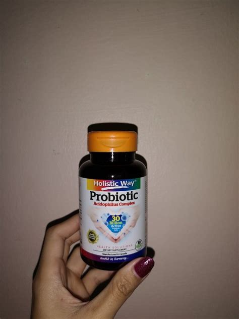 Holistic Way Probiotic Acidophilus Complex 30 Billion Dietary Supplement Vegetarian Capsule 30s
