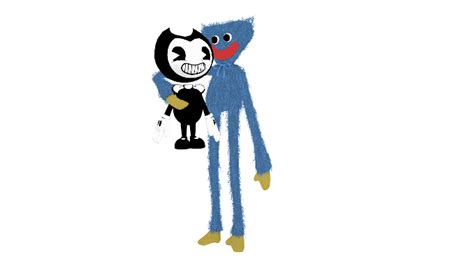 Mmd Huggy Wuggy And Bendy By Princessmichelle431 On Deviantart