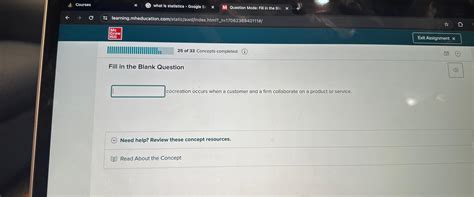 solved exit assignment x25 ﻿of 33 ﻿concepts completed i fill