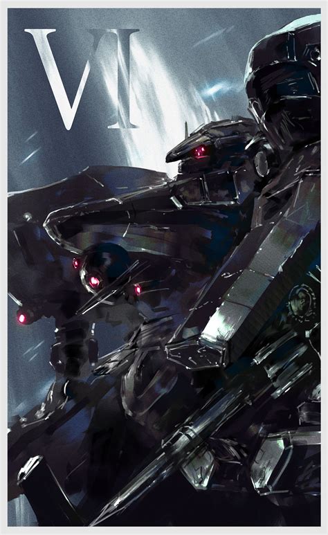 Nightfall Armored Core And 1 More Drawn By Yutoriclockworkchicken