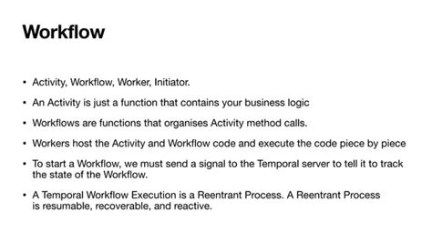 What Is Temporal Workflow And Cluster Pdf