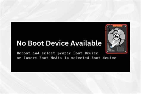 Solved No Boot Device Available Error In Windows 7810