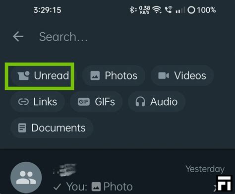 how to filter unread chats on whatsapp faqontech