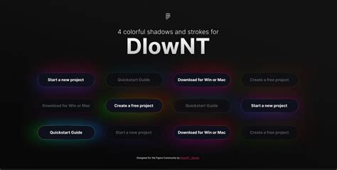 Buttons Effect Figma