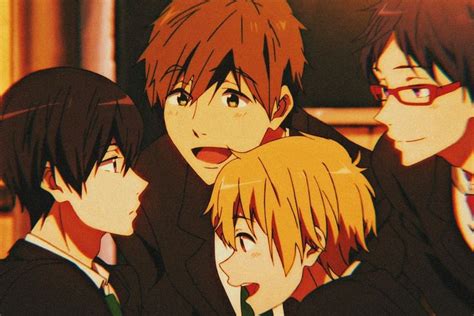 Free Haruka Nanase Rin Matsuoka Makoto Tachibana Sousuke Yamazaki