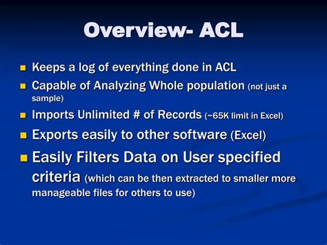 PPT ACL PowerPoint Presentation Free Download ID 280559