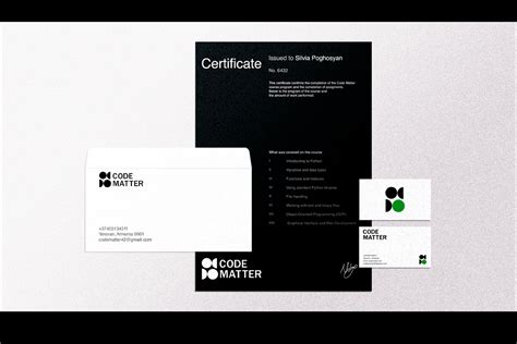 Code Matter Brand Identity On Behance