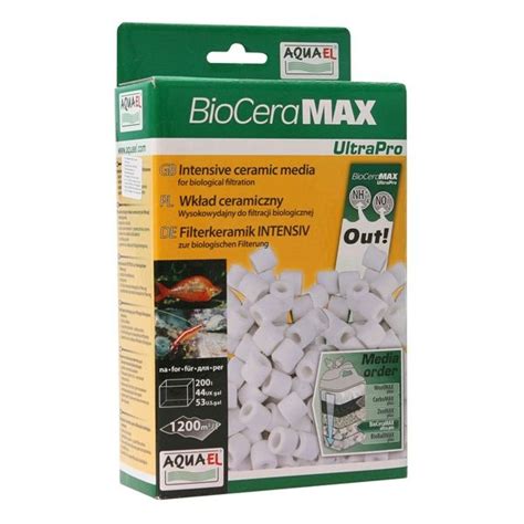 Наполнитель Aquael BioCeraMax UltraPRO 1200, 1000ml (керамика ...