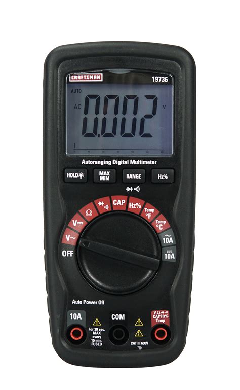 Craftsman Multimeter With Ncv Tester
