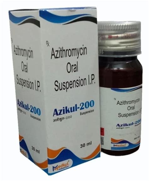 Azithromycin Oral Suspension Ip 200mg 5ml At Rs 102 In Patna Id 2851566990112