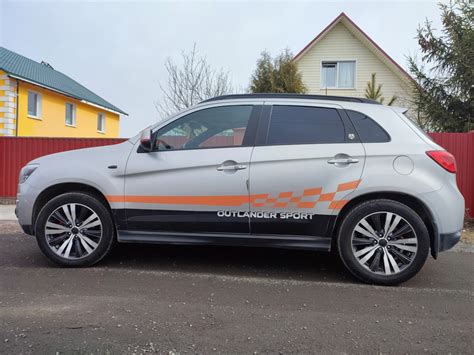 Диски на лето — Mitsubishi ASX, 1,8 л, 2013 года | колёсные диски | DRIVE2