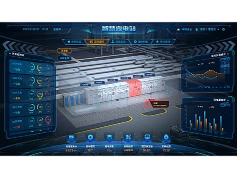 可视化大屏创意设计作品图片素材 站酷zcool