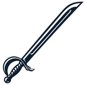 Pirate Sword Drawing