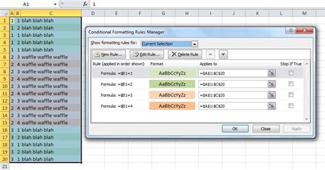 Andrew S Excel Tips Alternate Alternate Row Banding
