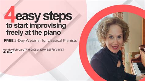 Creative Music Free Improvisation Masterclass For Classical Pianists