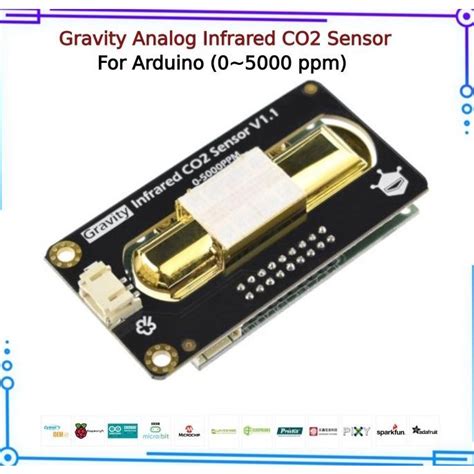 jual dfrobot gravity analog infrared co2 sensor for arduino 0~5000