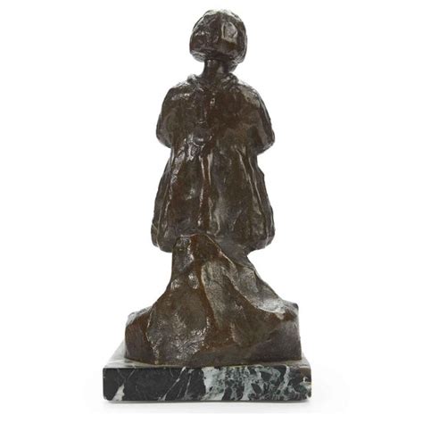 R Zacchetti Girl With Doll 1920s Bronze Chairish